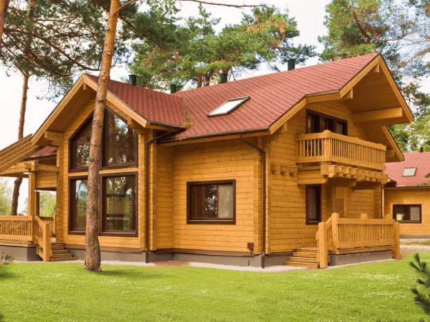 Wooden House, Log House, Wooden Log Homes Manufacturers in India