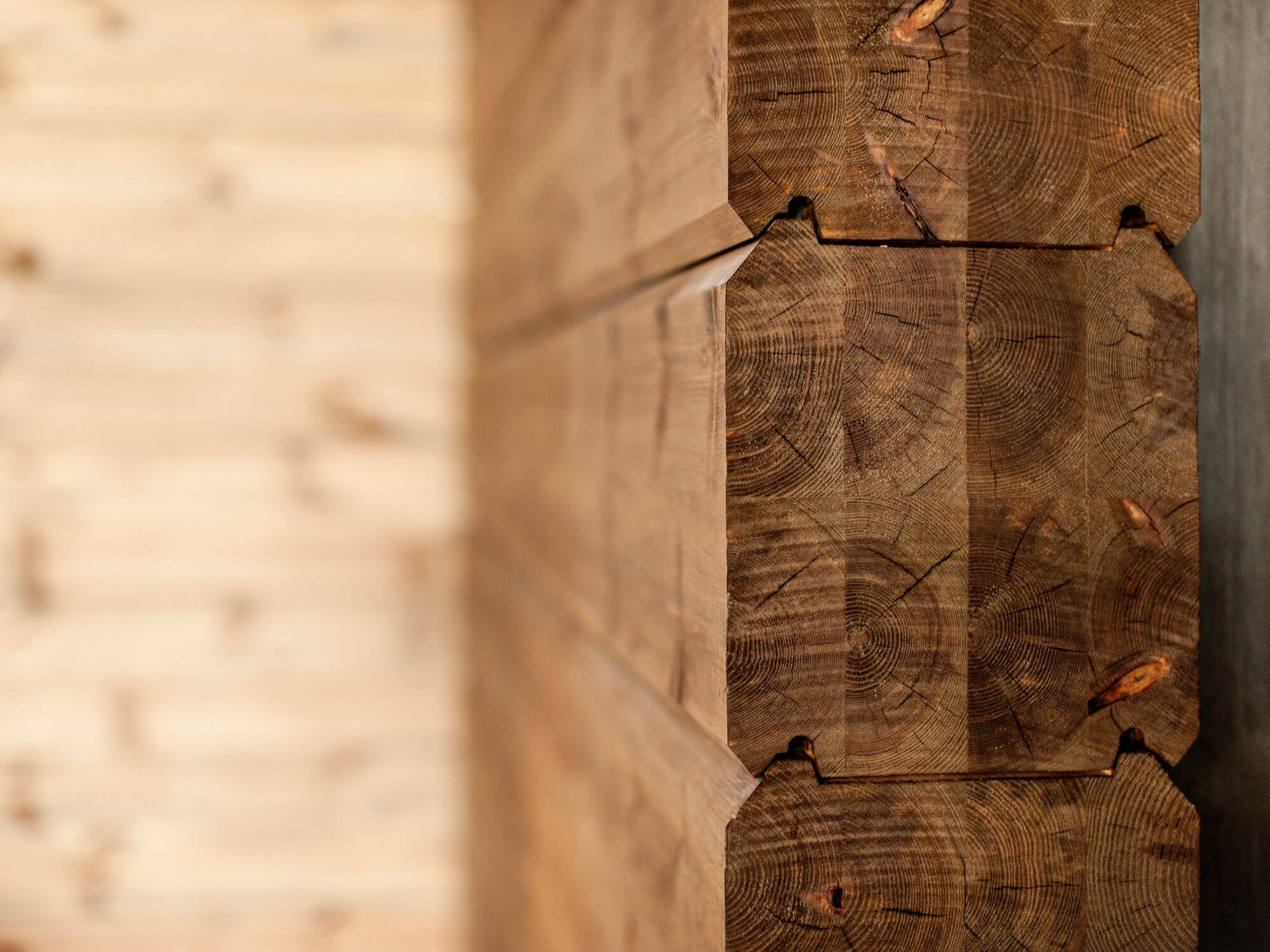 Log Selection | High log profile | Modern Corners And Joint