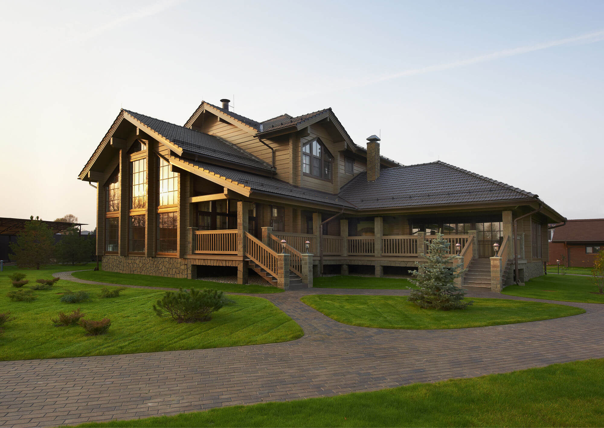 Unique Wood House Design Steps - Prefabricated Log Houses